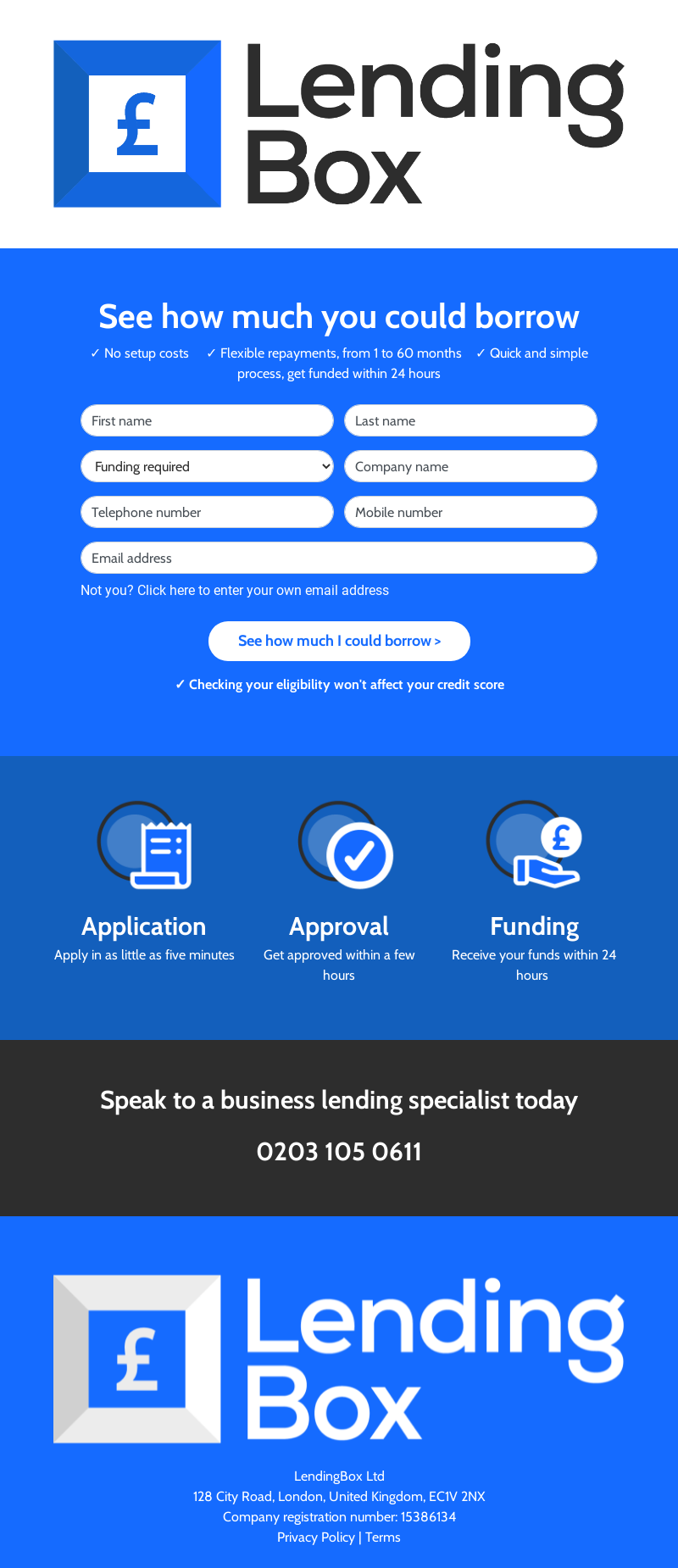 LendingBox | See how much you could borrow